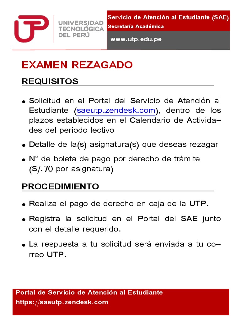 Guía para Solicitar Examen Rezagado | PDF | Crecimiento personal y ...
