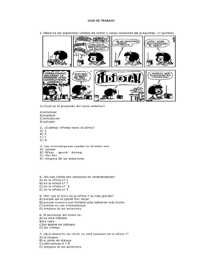 Para Completar Comic | PDF