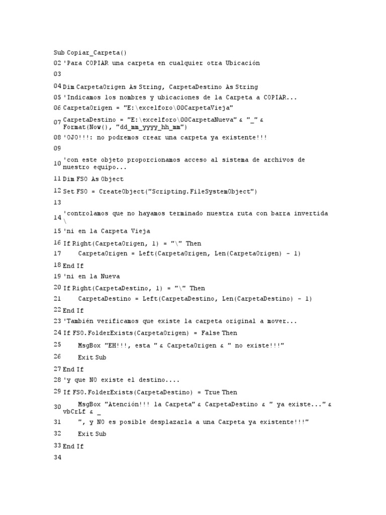 Macro para Copiar Archivos de Varias Carpetas A Una | PDF Macro para Copiar Archivos de Varias Carpetas A Una | PDF