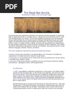 The Dead Sea Scrolls | PDF | Dead Sea Scrolls | Religious Texts