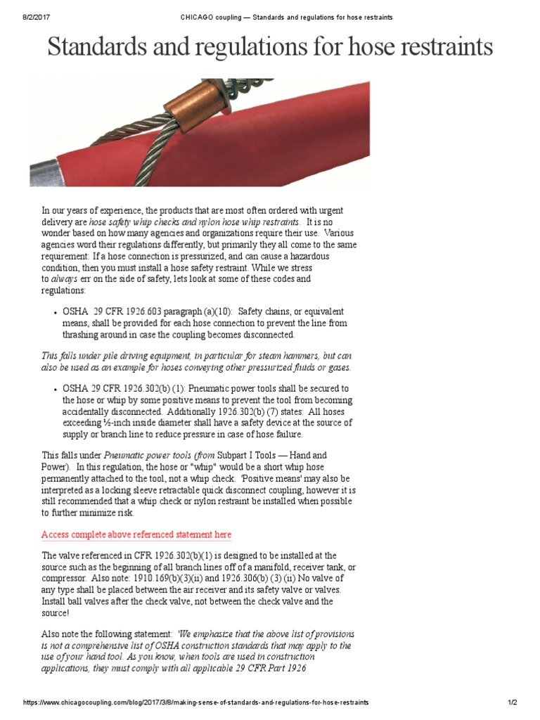 Whip Checks | Whip | Safety