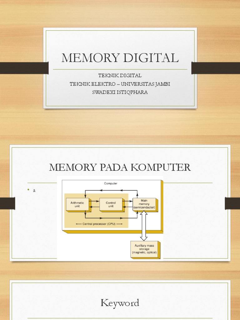 Memory Digital: Teknik Digital Teknik Elektro - Universitas Jambi ...