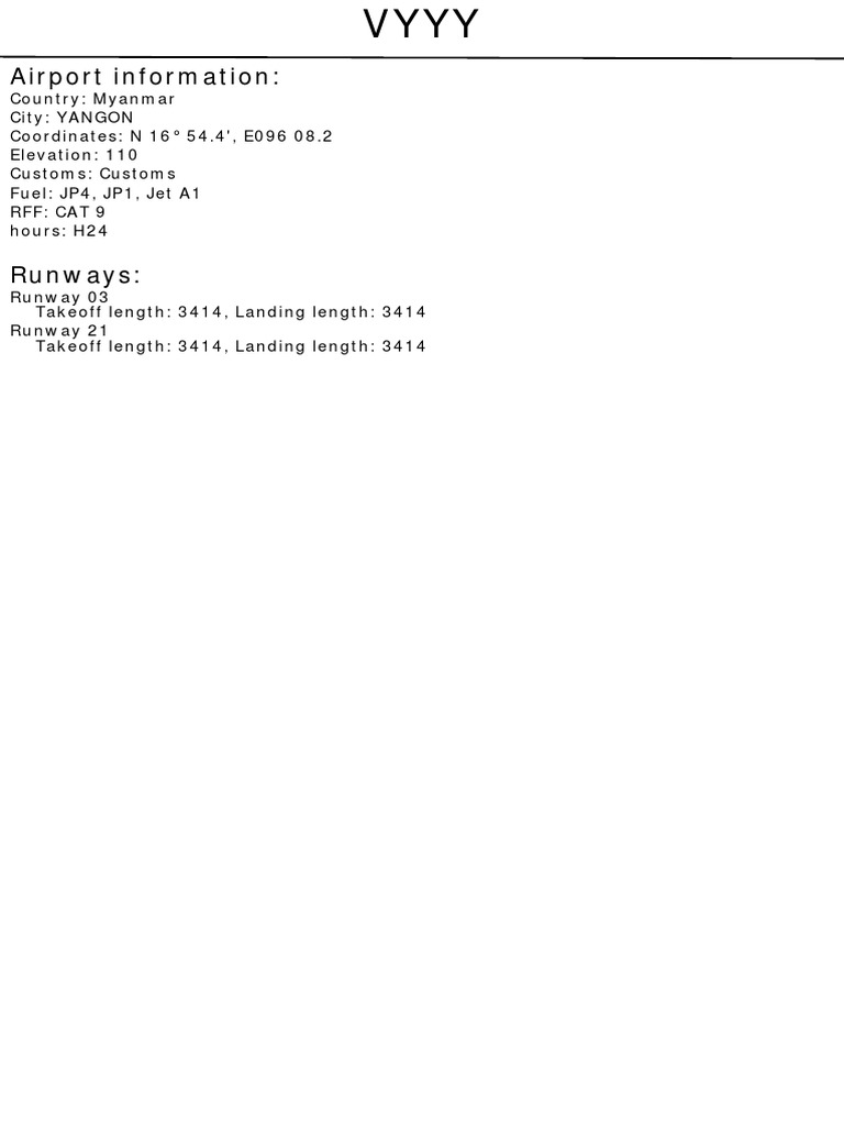 VYYY Navigraph | PDF | Air Traffic Control | Aviation