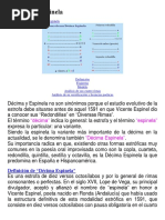 La Décima | PDF | Escritura | Poesía
