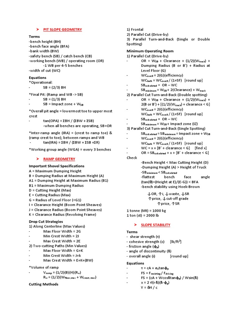 Em 45 Cheat Sheet | PDF | Transportation Engineering | Mechanics