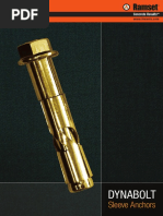 Dynabolt Catalog | PDF | Nut (Hardware) | Screw