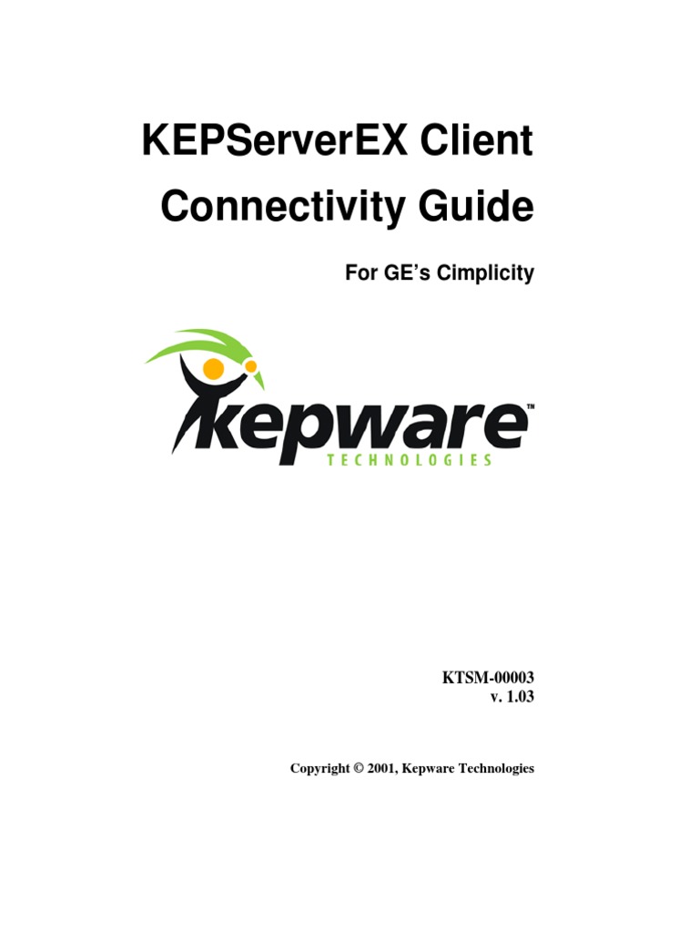 GE Cimplicity - Kepware Technologies | PDF | License | Port (Computer ...