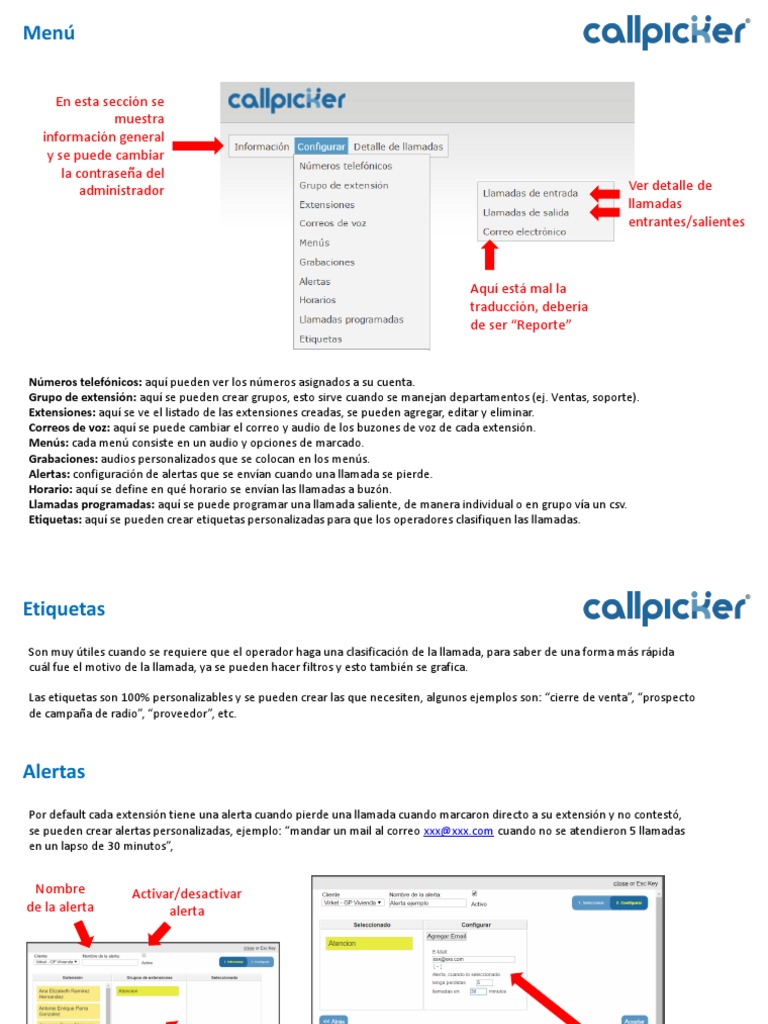 Panel Admin Callpicker Descargar Gratis Pdf Software Informática