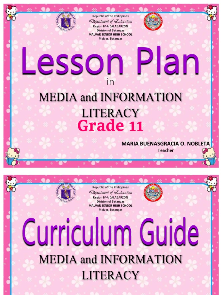 Lesson Plan Front | PDF