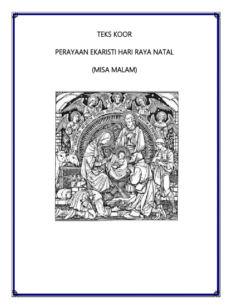 Cover Teks Koor | PDF