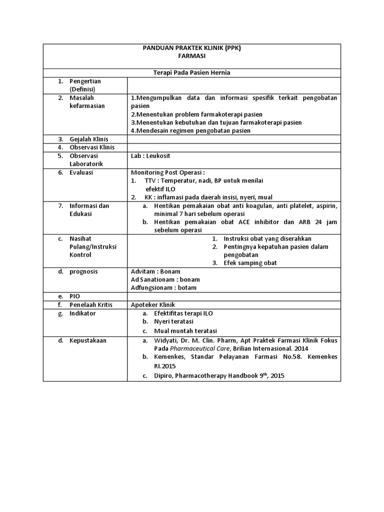 PPK Farmasi Stroke | PDF