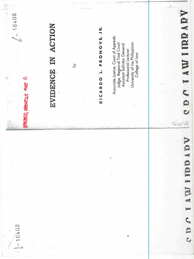 Evidence in Action | PDF