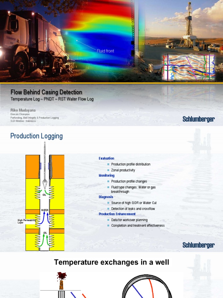Flow Behind Casing Detection | PDF | Gases | Civil Engineering