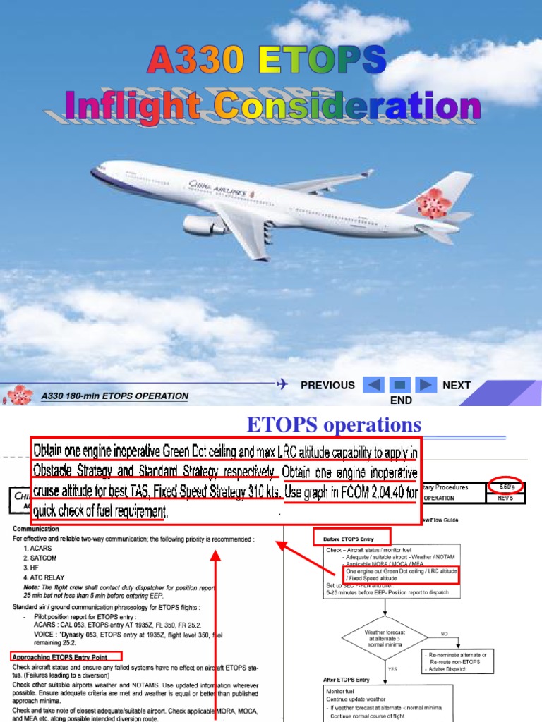 ETOPS | PDF | Aviation | Aeronautics