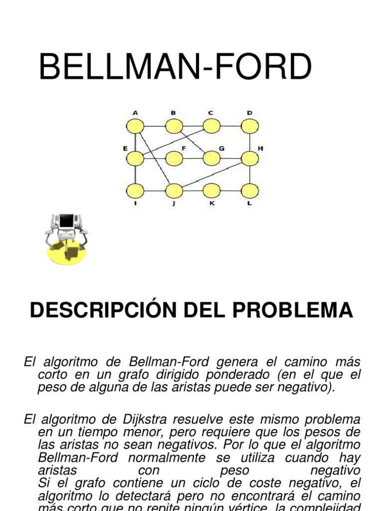 Bellman Ford EXP FINAL | PDF | Ciencias de la Computación | Relaciones ...