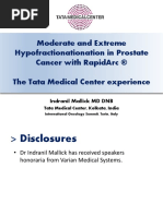 CHHiP Trial: Radiotherapy Protocols | PDF | Radiation Therapy | Ct Scan