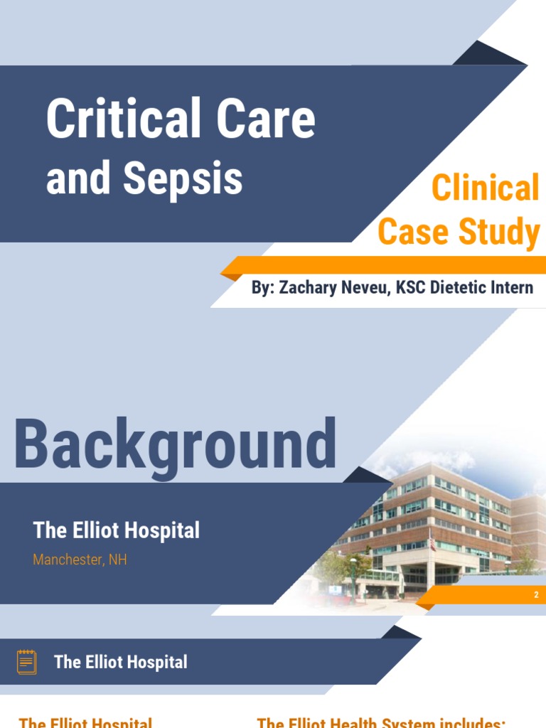 Sepsis Case Study at Elliot Hospital | PDF | Shock (Circulatory) | Sepsis