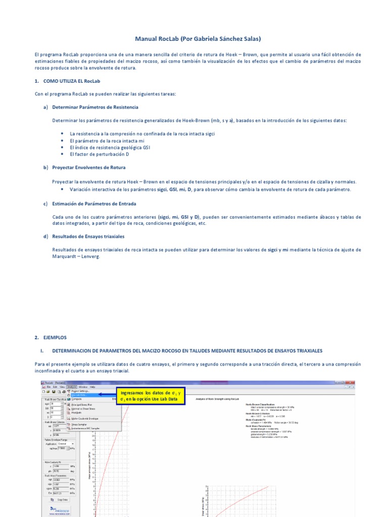 Manual Didactico Roc Lab PDF | PDF | Estrés (Mecánica) | Science