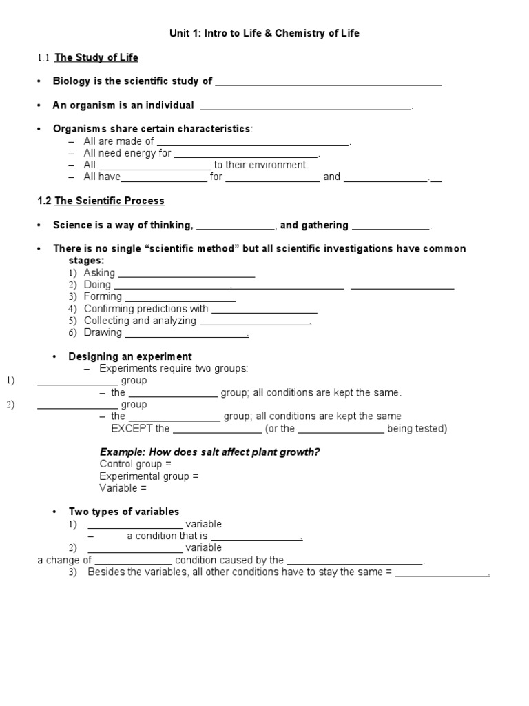 Introduction to Life and Chemistry Concepts | PDF | Ion | Chemical Bond