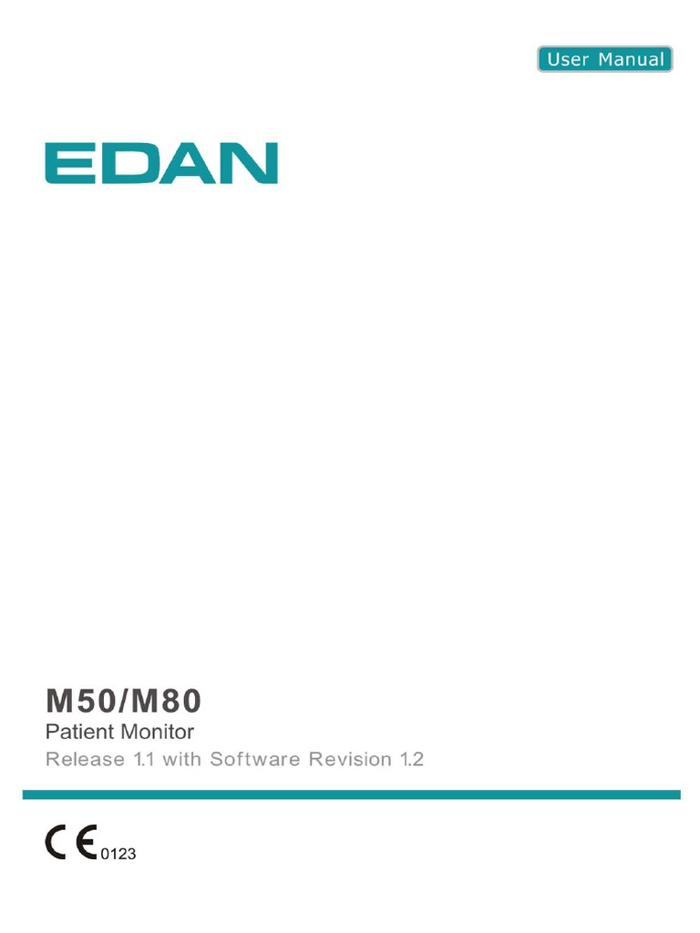 Monitor Multiparametro Edan m50 - Manual | PDF | Electrocardiography ...