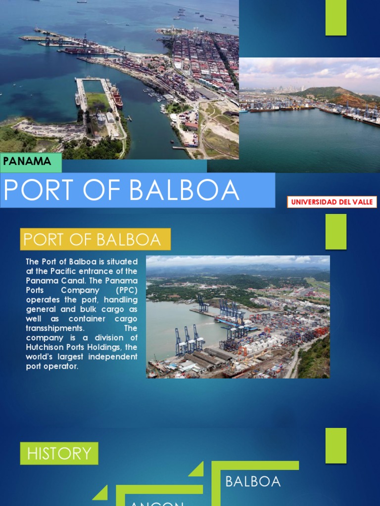Port of Balboa | PDF | Port | Containerization