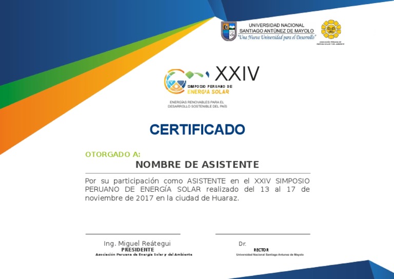 Diploma Asistente-No Imprimible | PDF