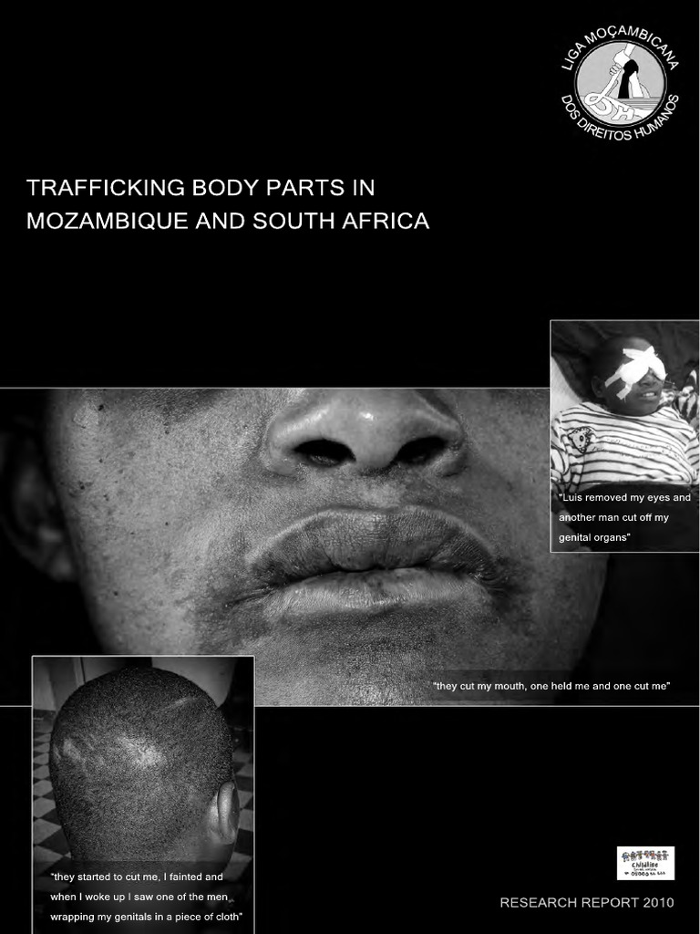 Trafficking Body Parts in Mozambique and South Africa Research Report ...