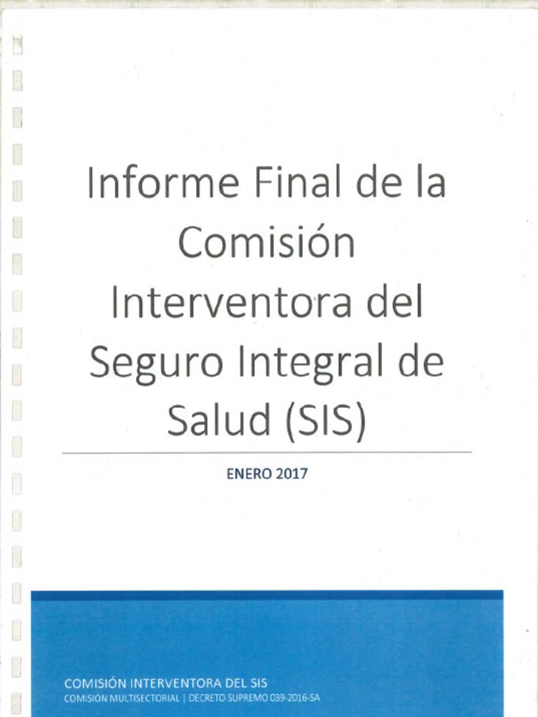 Informe Final SIS2 | PDF