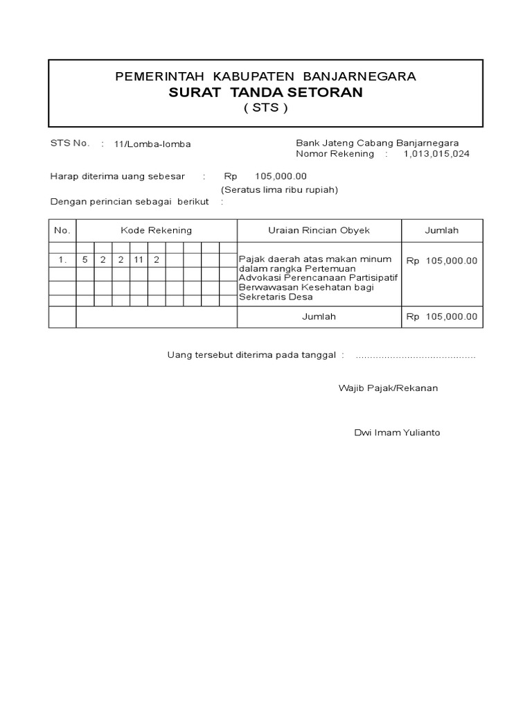 Sts Mamin Advokasi | PDF