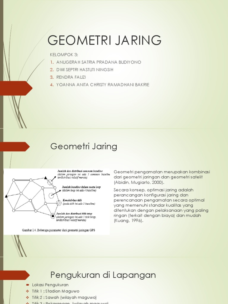 Geometri Jaring | PDF