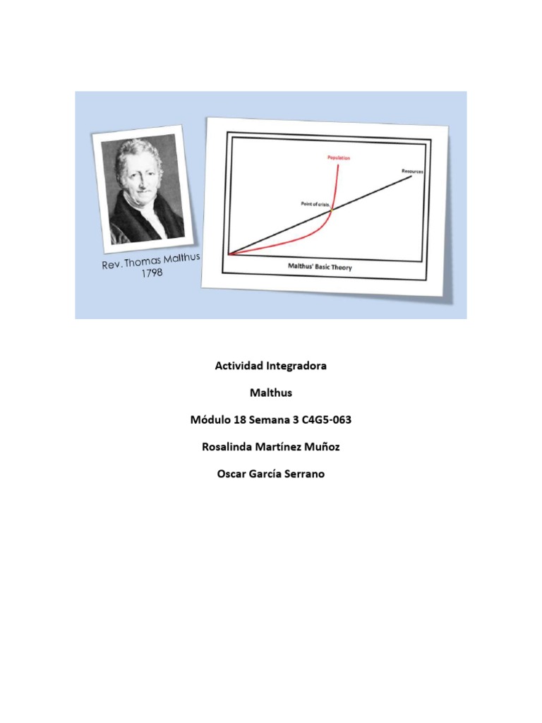 M18 S3 AI6 Malthus | PDF | Integral | Derivado