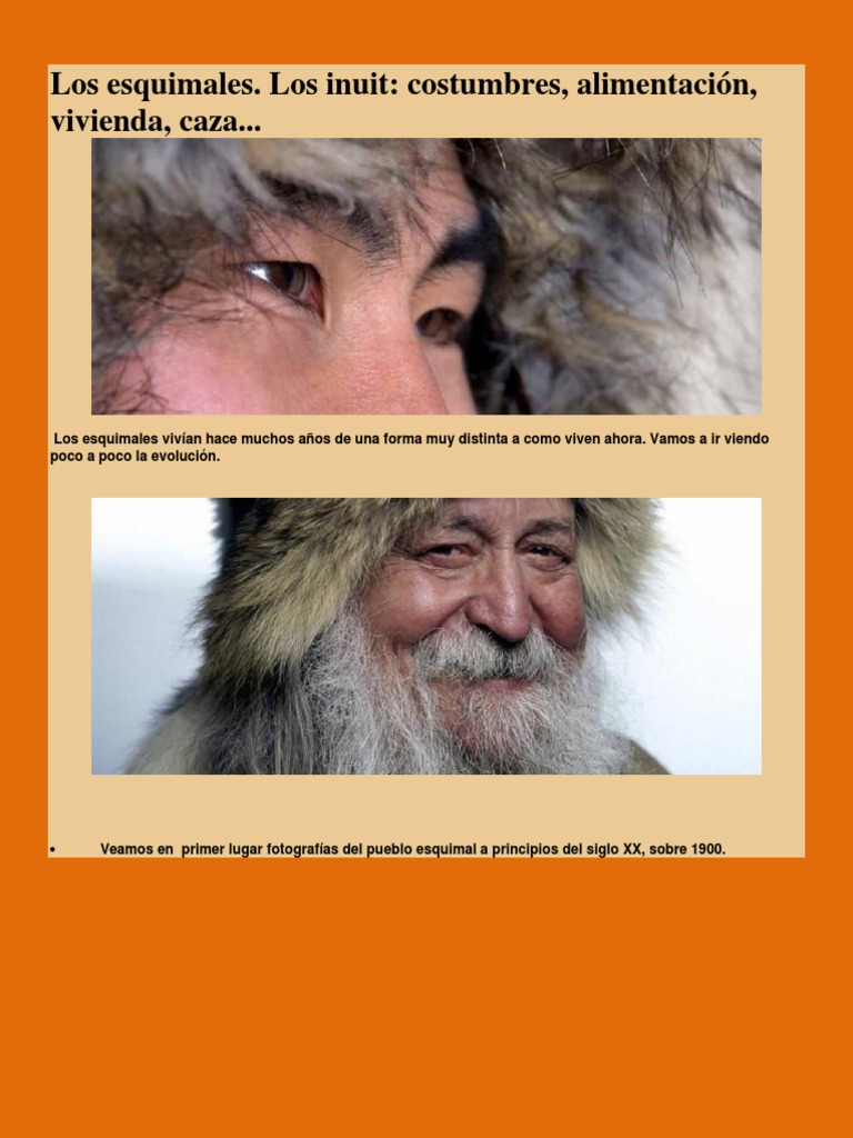 Los Esquimales | PDF | esquimal | Naturaleza