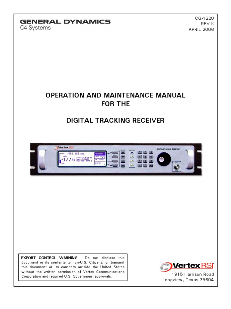 Vertex DTRman | PDF | Digital Signal Processing | Digital Electronics