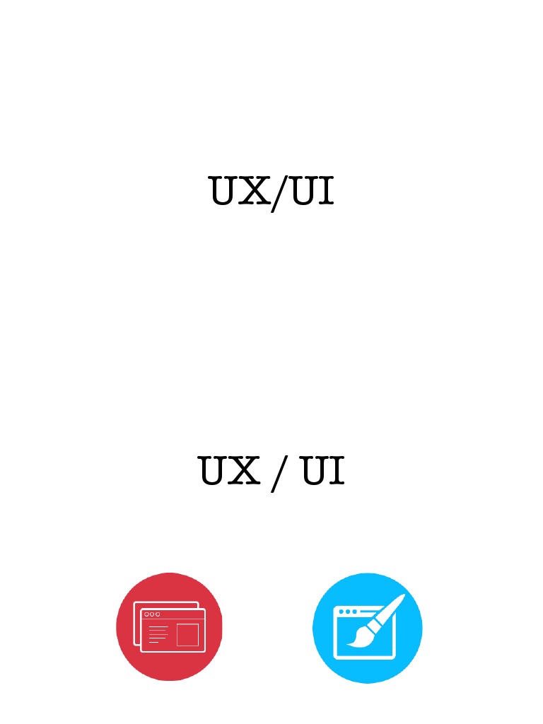 Ux Ui PDF | PDF | Usabilidad | Diseño