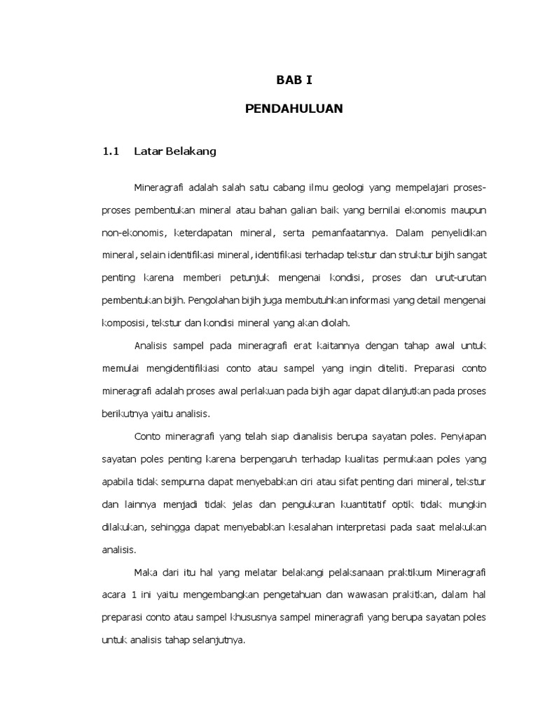 Preparasi Sampel Sayatan Poles | PDF