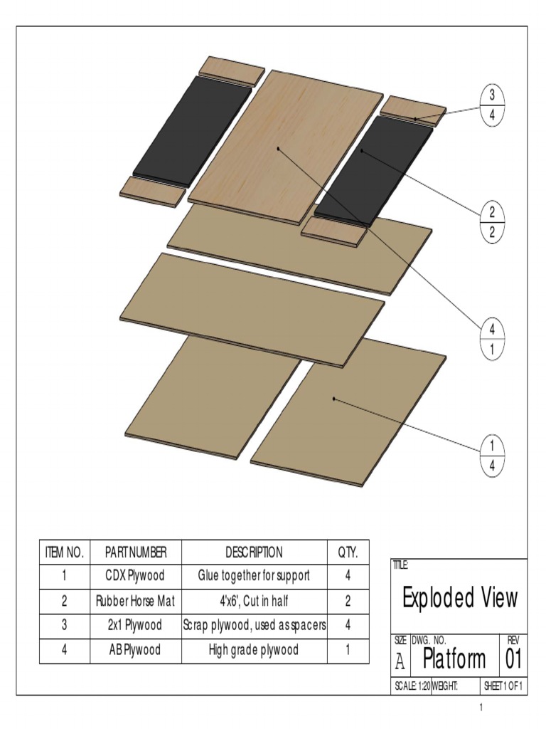 Platform Exploded View 01: Title | PDF