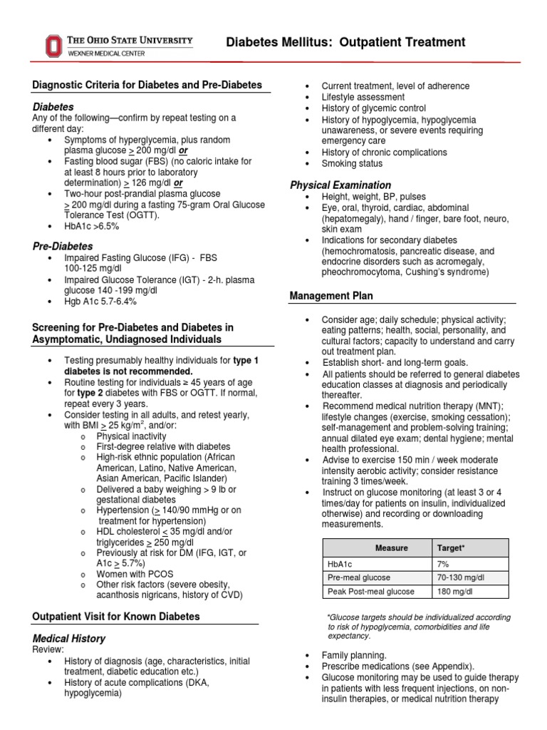 Diabetes OPD ดีมากกก | PDF | Diabetes Mellitus Type 2 | Prediabetes