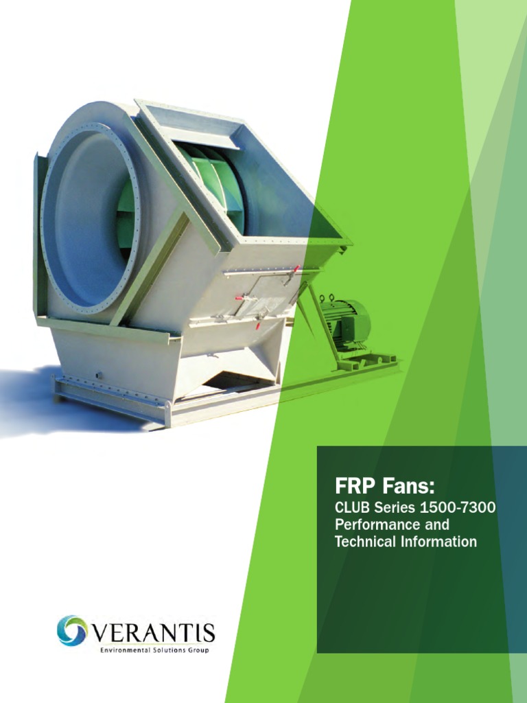 Verantis - Club Fan Technical Bulletin | PDF | Mechanical Engineering ...