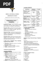 Periop 101 Study Guide #1 | PDF | Anesthesia | Surgery