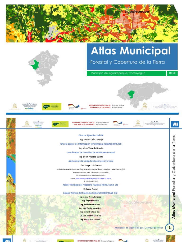 0318 Siguatepeque Atlas Forestal Municipal PDF | PDF | Los bosques ...
