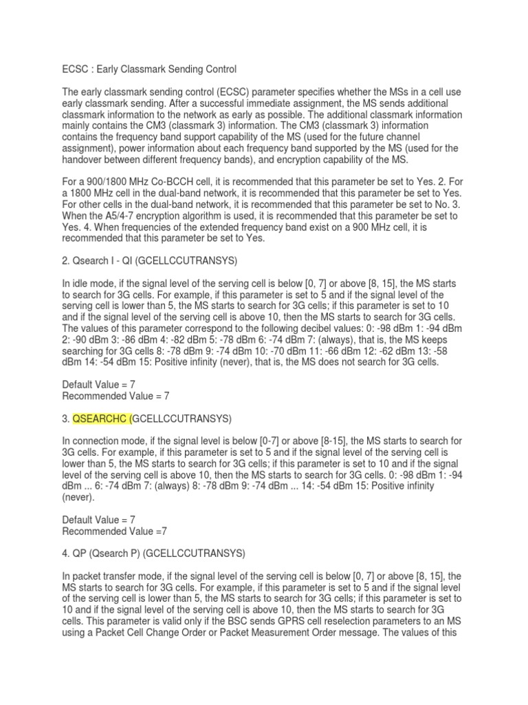 Configuration Parameters for Inter-RAT Cell Reselection and Handover ...