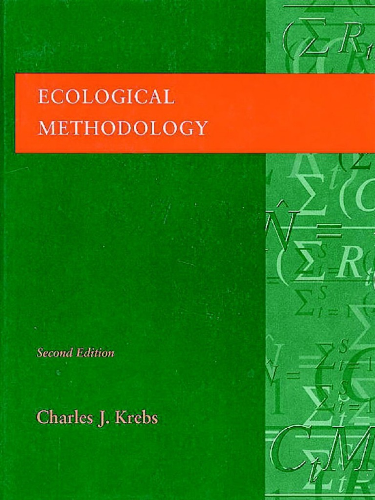 Ecological Methodology Second Edition Pdf Pdf Significant Figures Statistical Significance 