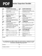 Panalpina 7-Point Container Inspection Checklist | Building Engineering ...