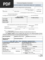 PRC Change of Status Petition Form | PDF | Government And Personhood