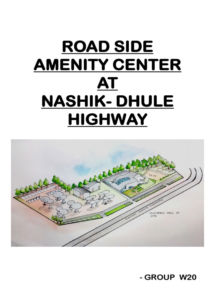 Road Side Amenity Center at | PDF | Transport | Nature
