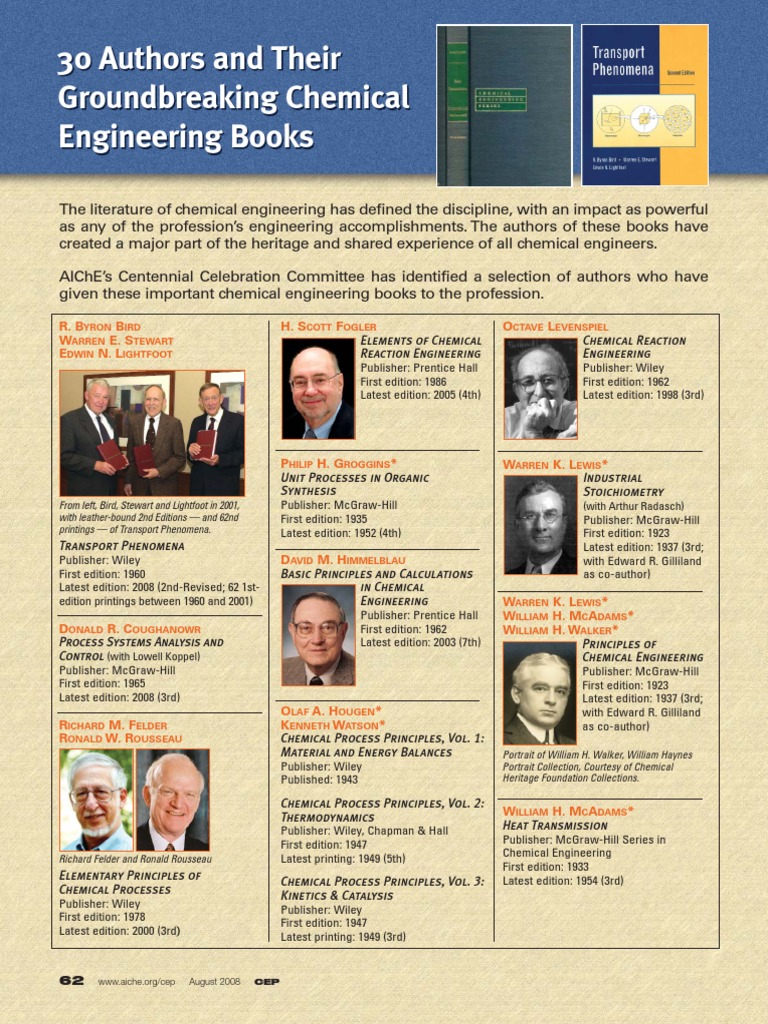 Groundbreaking Books PDF | PDF | Chemical Reactions | Chemical Engineering
