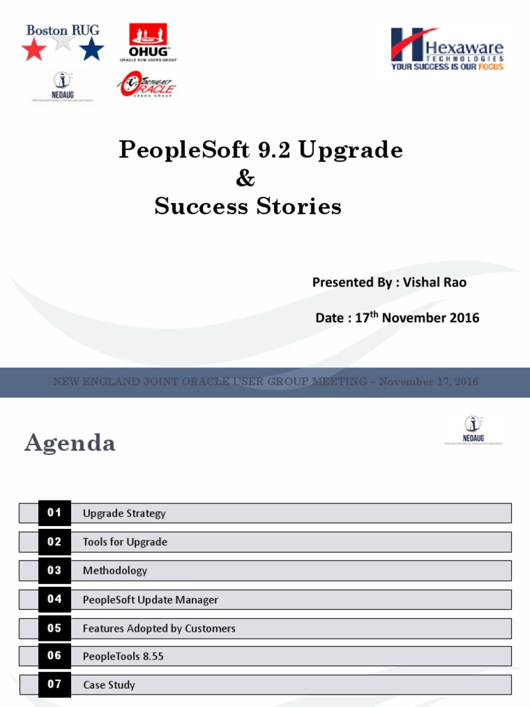Hexaware - PeopleSoft Upgrade Success Stories | PDF | Safari (Web ...