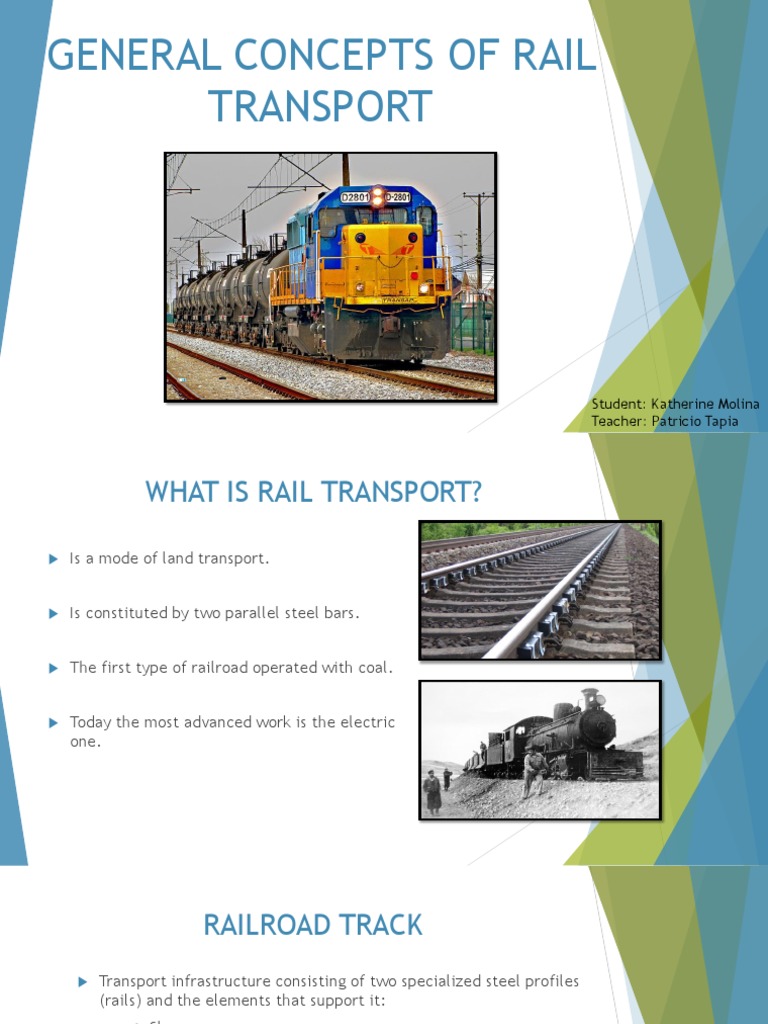 General Concepts of Rail Transport | PDF | Rail Transport | Track (Rail ...