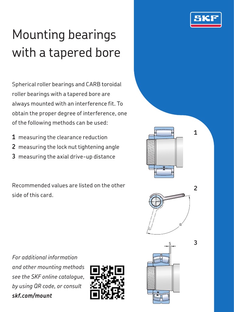 SKF Mounting Card - SRB Carb - 14231 en | PDF | Business