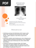 Atelektasis: Tinjauan Radiologi dan Anatomi Paru | PDF